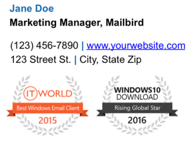 13 Email Signature Examples To Take Inspiration From - Ampliz