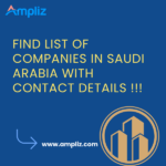 Best List of Companies in Saudi Arabia with Contact Details